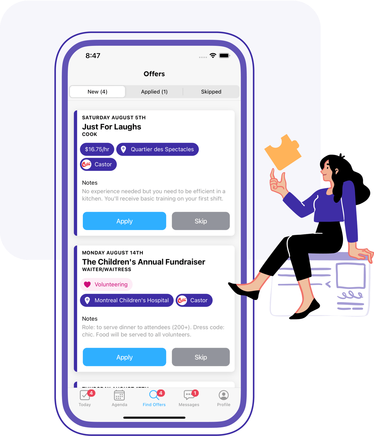 All features | Workstaff Planning & Scheduling App