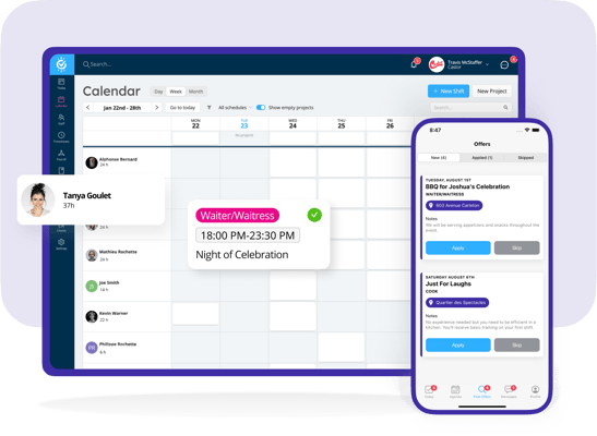 Temp Staff Management Software | Workstaff Planning & Scheduling App