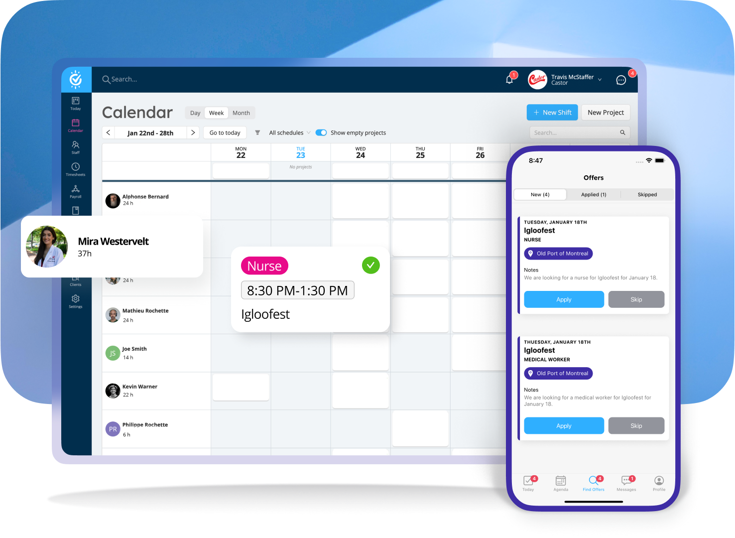 Healthcare Scheduling Software | Workstaff Planning & Scheduling App